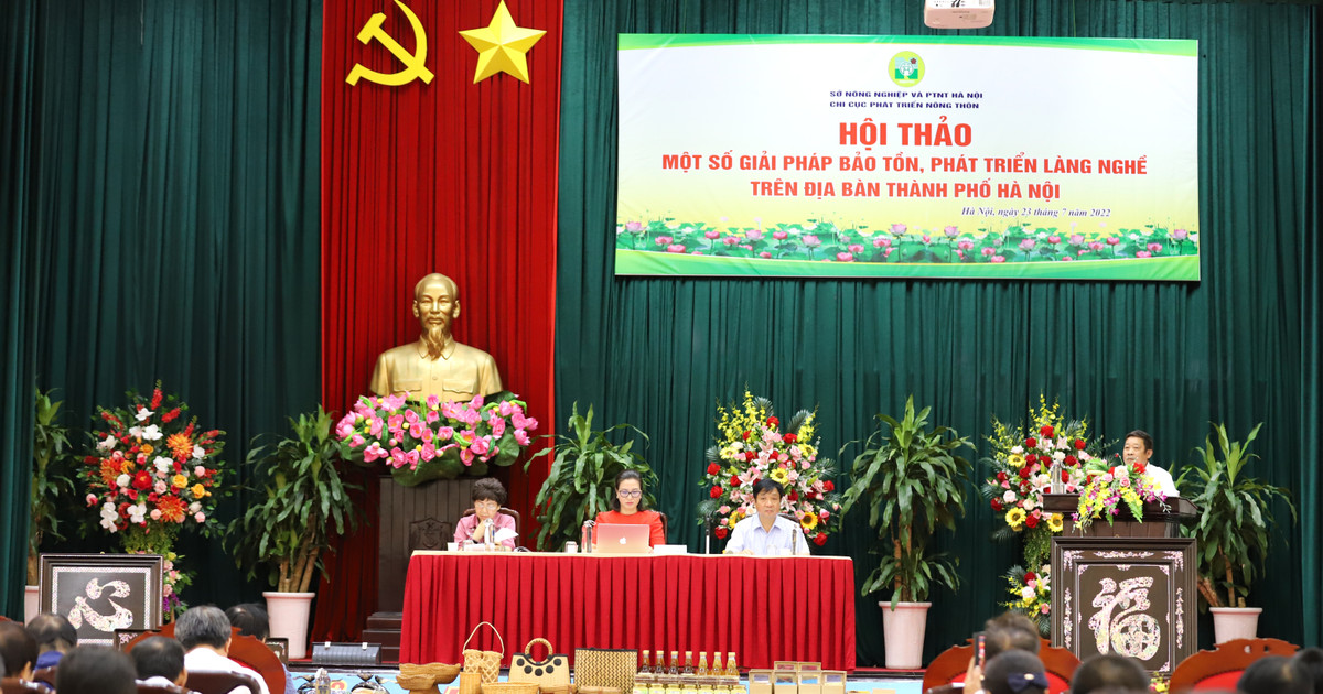 Hà Nội tìm giải pháp bảo tồn và phát triển làng nghề | Báo ảnh Dân tộc ...