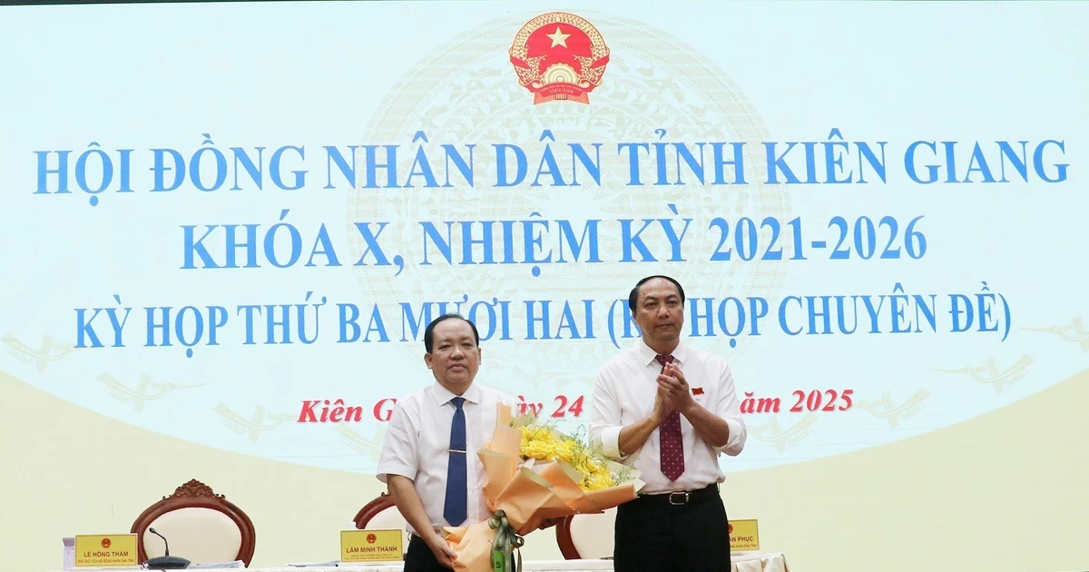 Bầu ông Nguyễn Thanh Phong giữ chức Phó Chủ tịch UBND tỉnh Kiên Giang ...