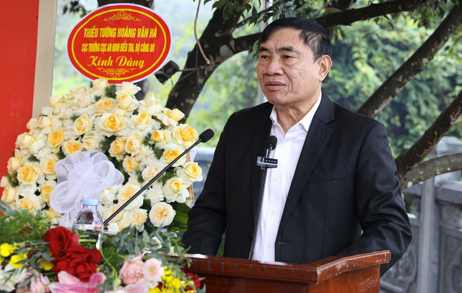 Lễ khánh thành Khu tưởng niệm Anh hùng liệt sỹ Phạm Văn Cường | Báo ảnh Dân tộc và Miền núi